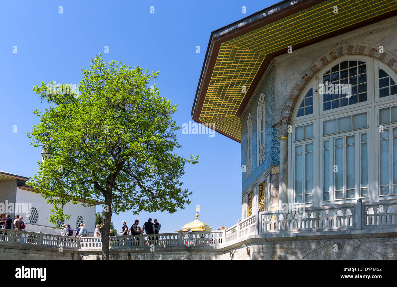 Istanbul, Topkapi Palace, fourth courtyard, side view of the Baghdad ...