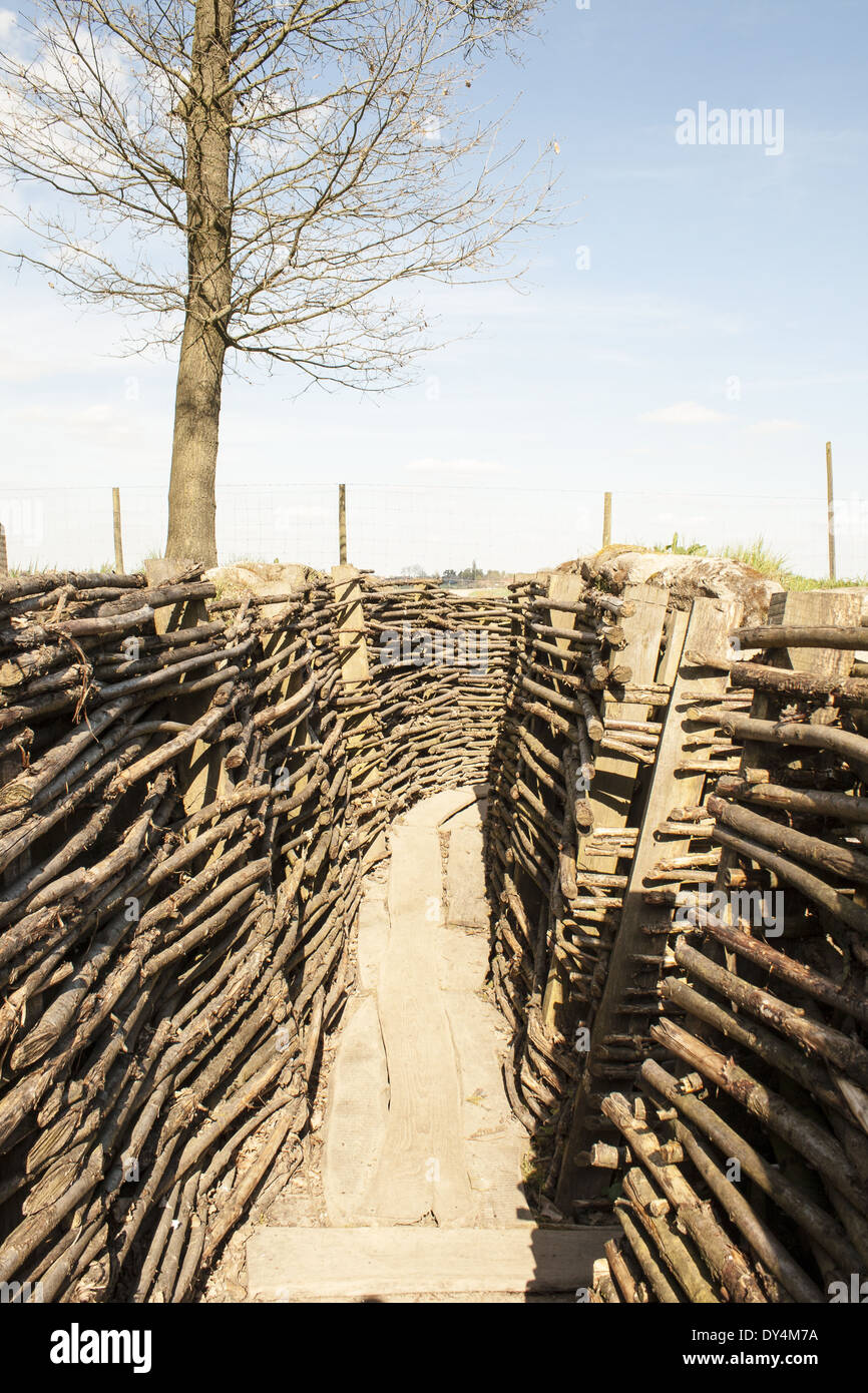 German army trenches hi-res stock photography and images - Alamy