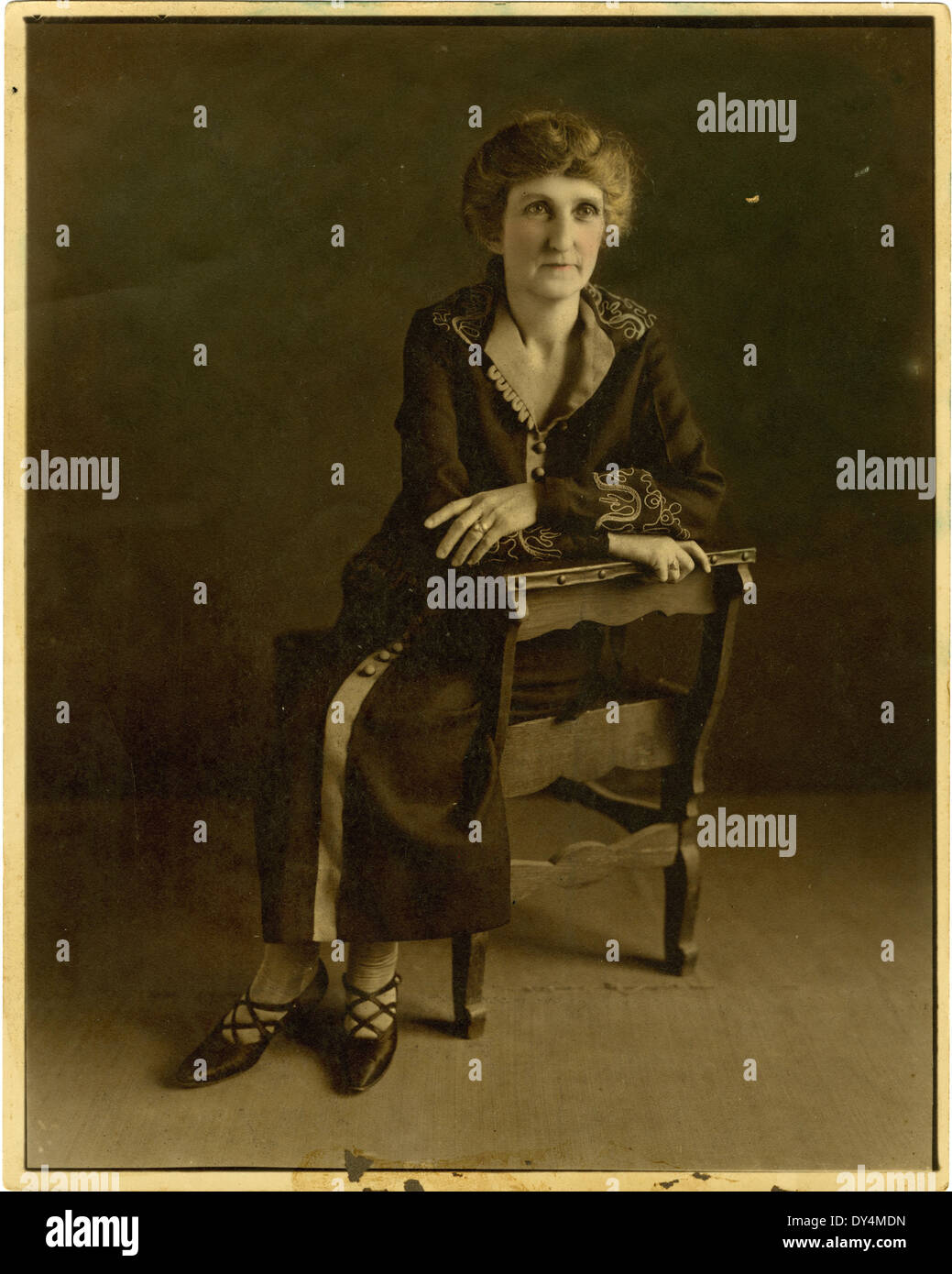 A portrait of Lizzie Hamilton, a significant figure in the local ...