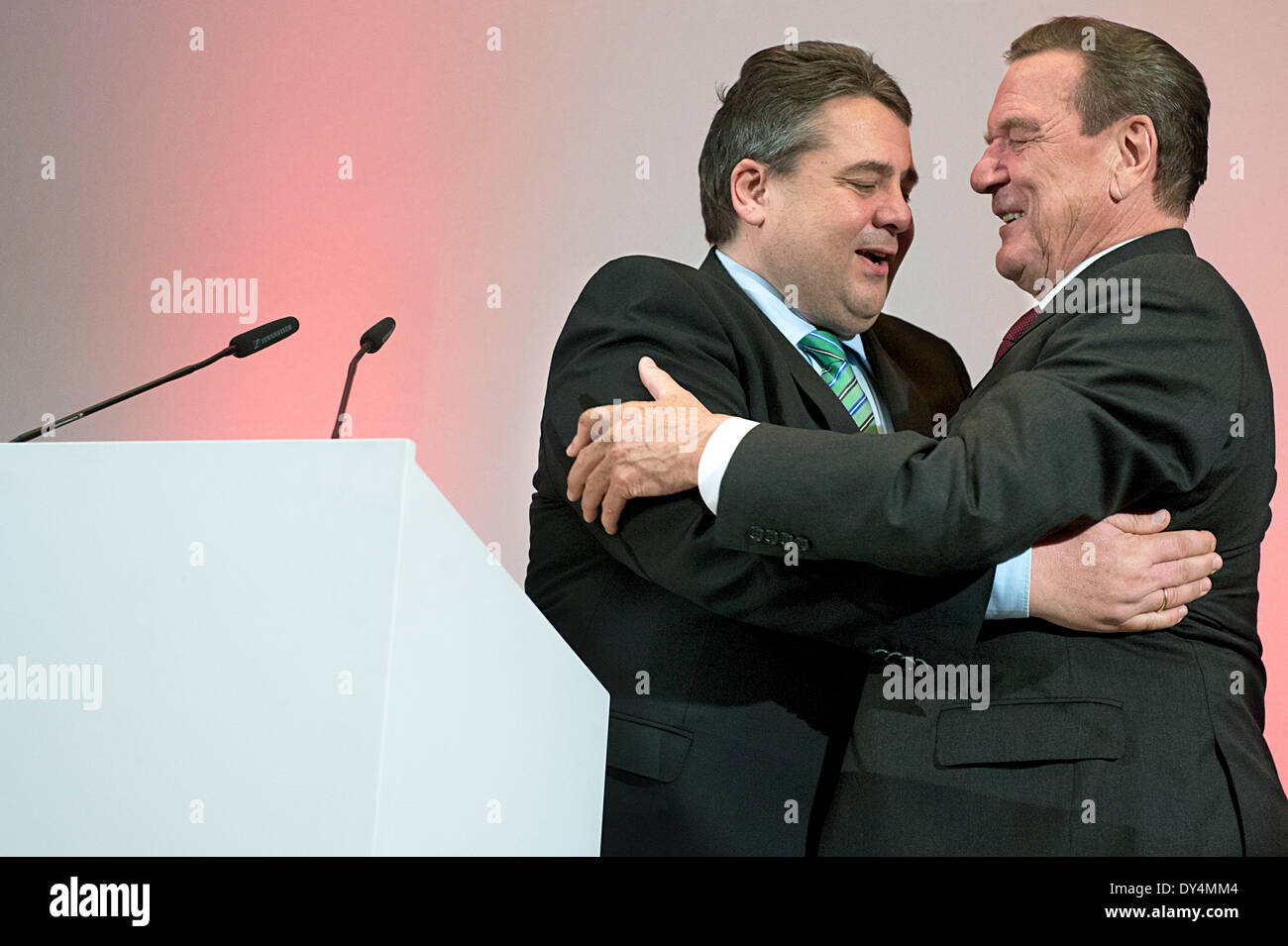 Berlin, Germany. 06th Apr, 2014. Former German chancellor Gerhard ...