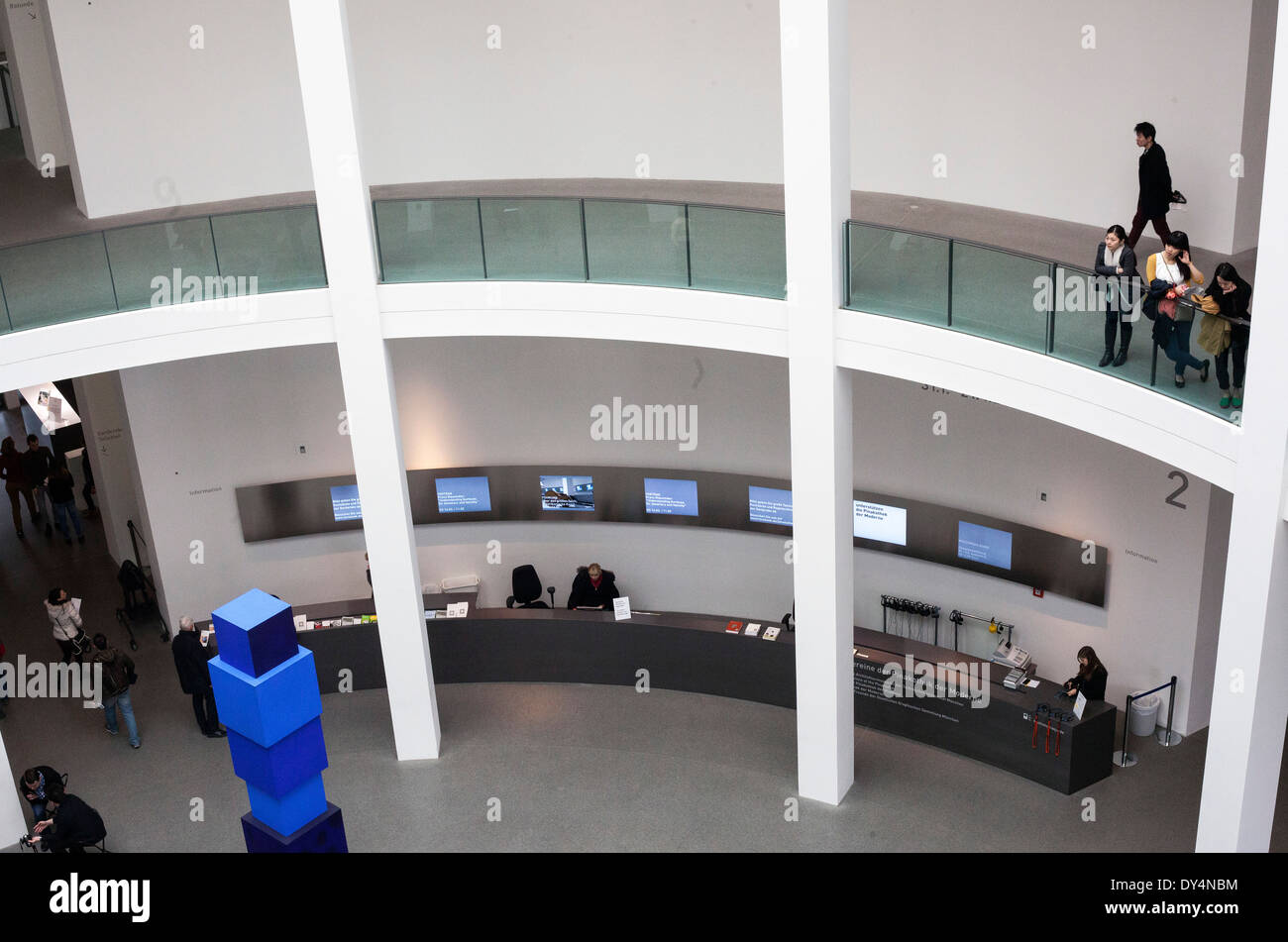 Pinakothek of Modern Art, Pinakothek der Moderne Stock Photo - Alamy