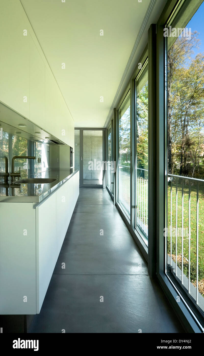 Modern building, interior Stock Photo - Alamy