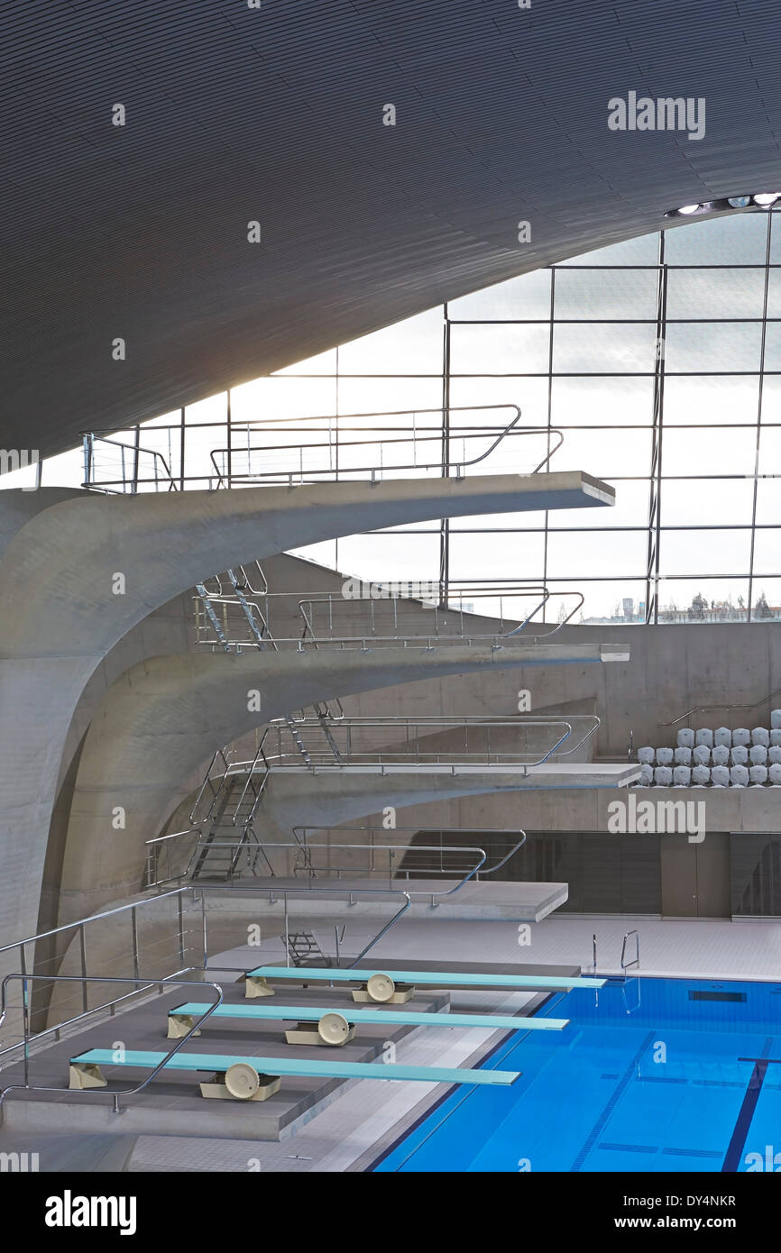 London Aquatics Centre, after the 2012 Games, London, United Kingdom ...
