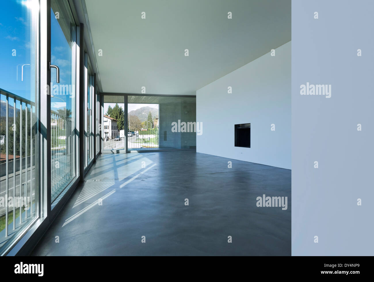 Modern building, interior Stock Photo - Alamy