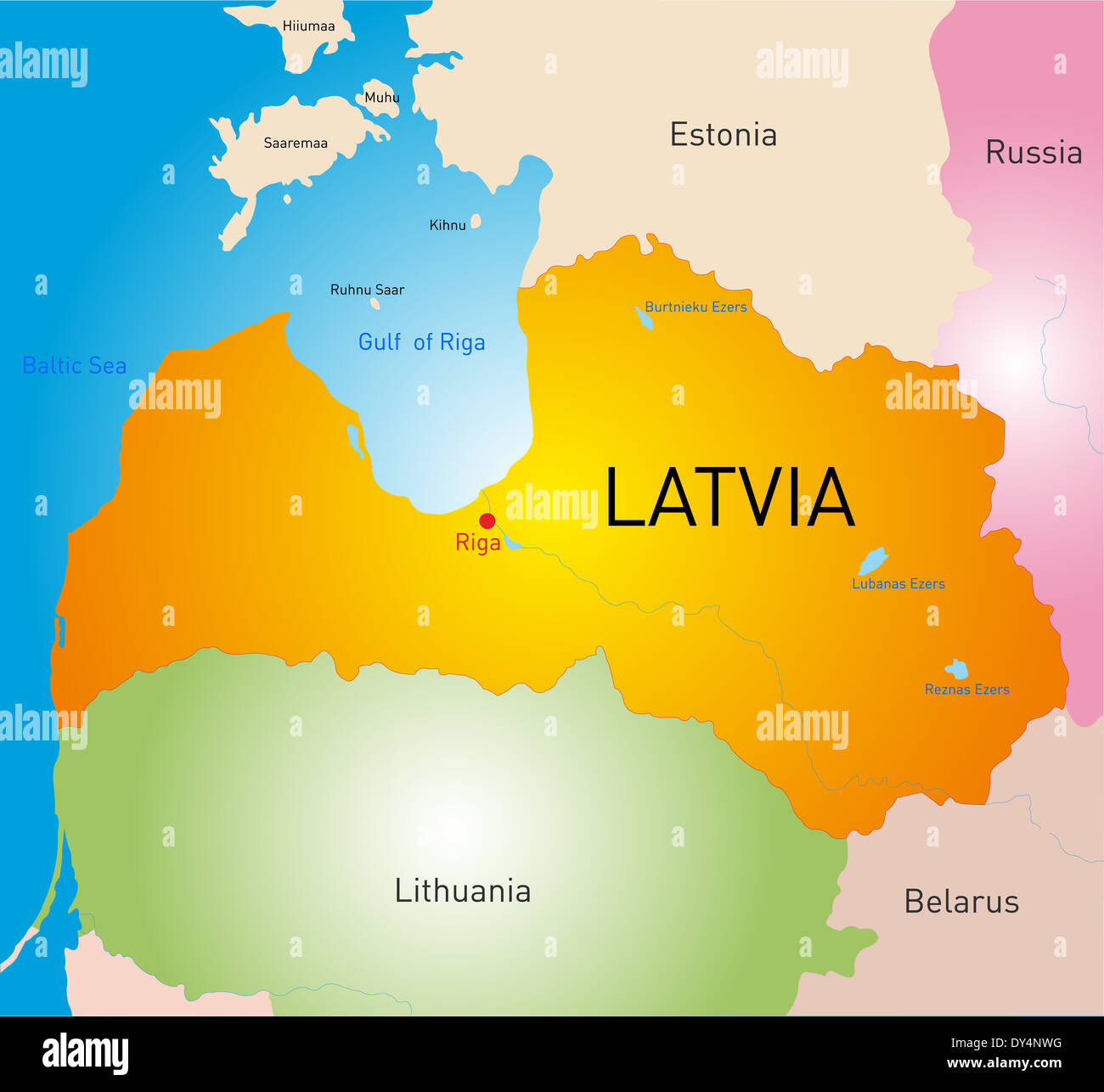 Old jurmala map hi-res stock photography and images - Alamy