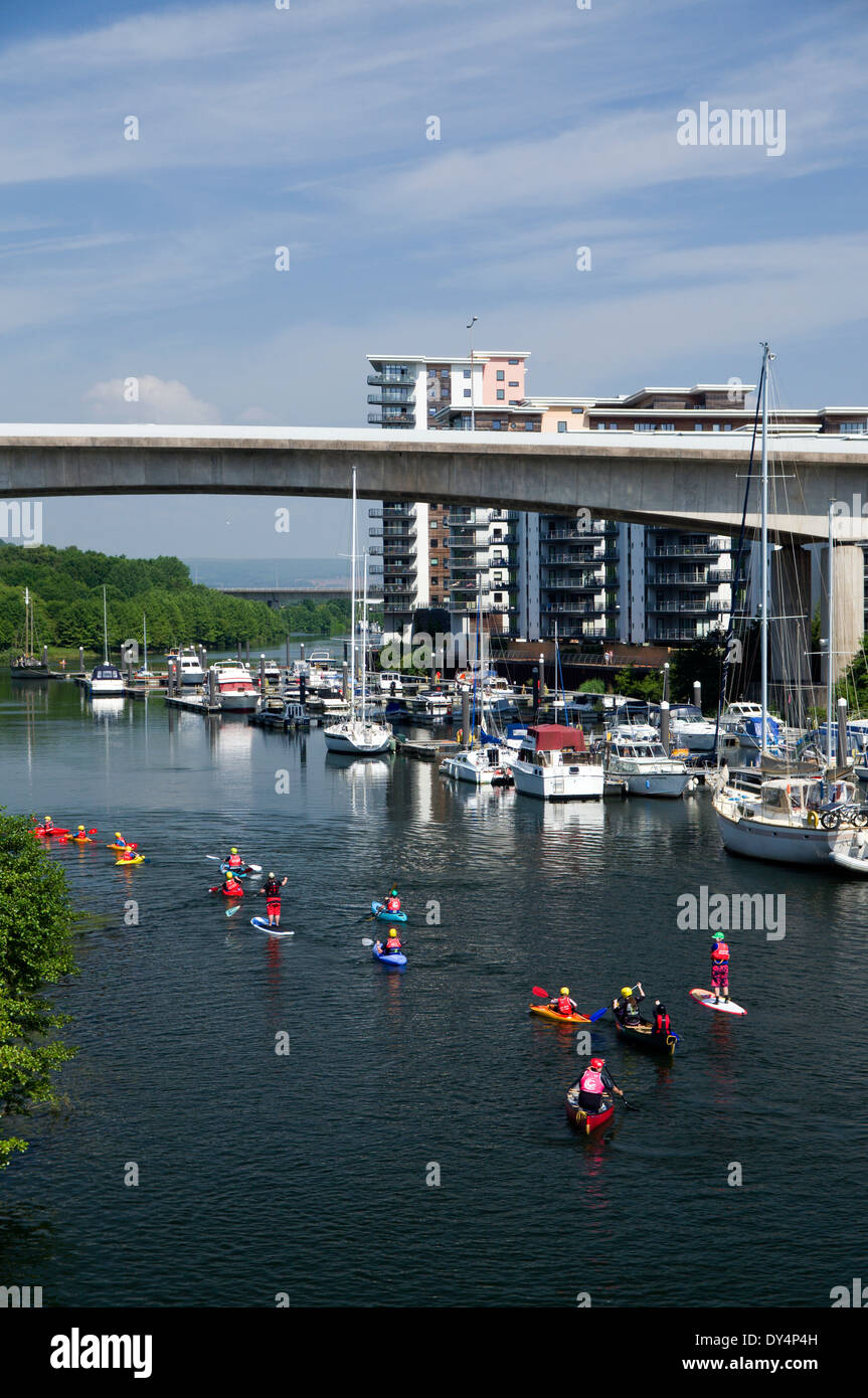 Children kayaking wales hi-res stock photography and images - Alamy