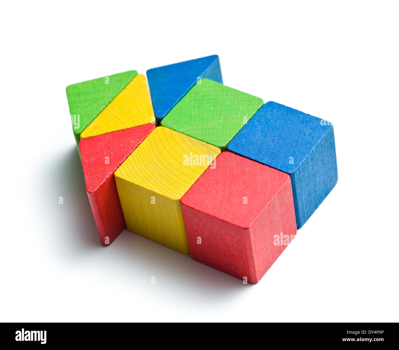 Play wooden toy blocks hi-res stock photography and images - Alamy