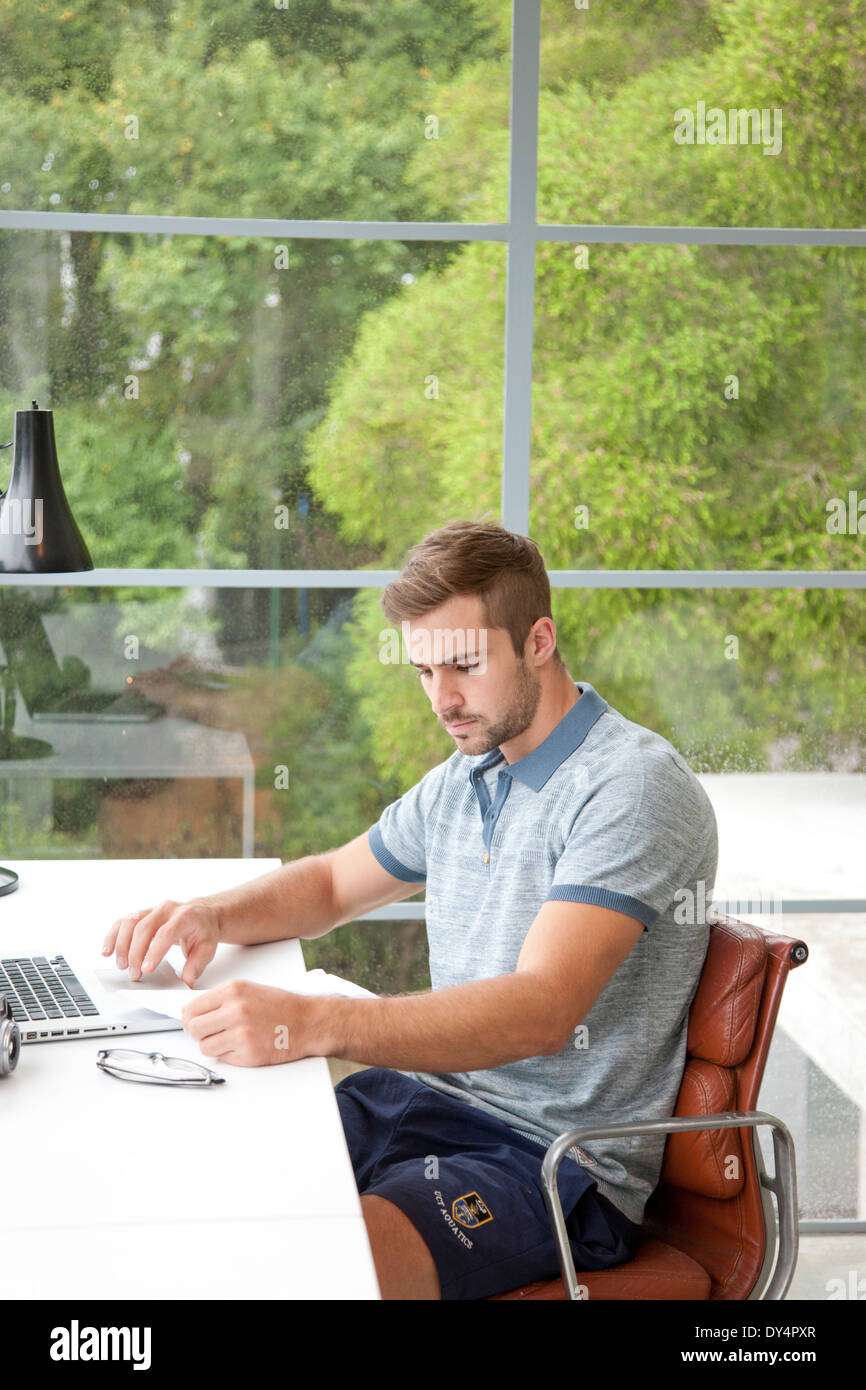 Workstation at home hi-res stock photography and images - Alamy