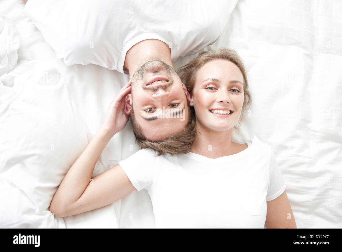 Women looking opposite directions hi-res stock photography and images ...
