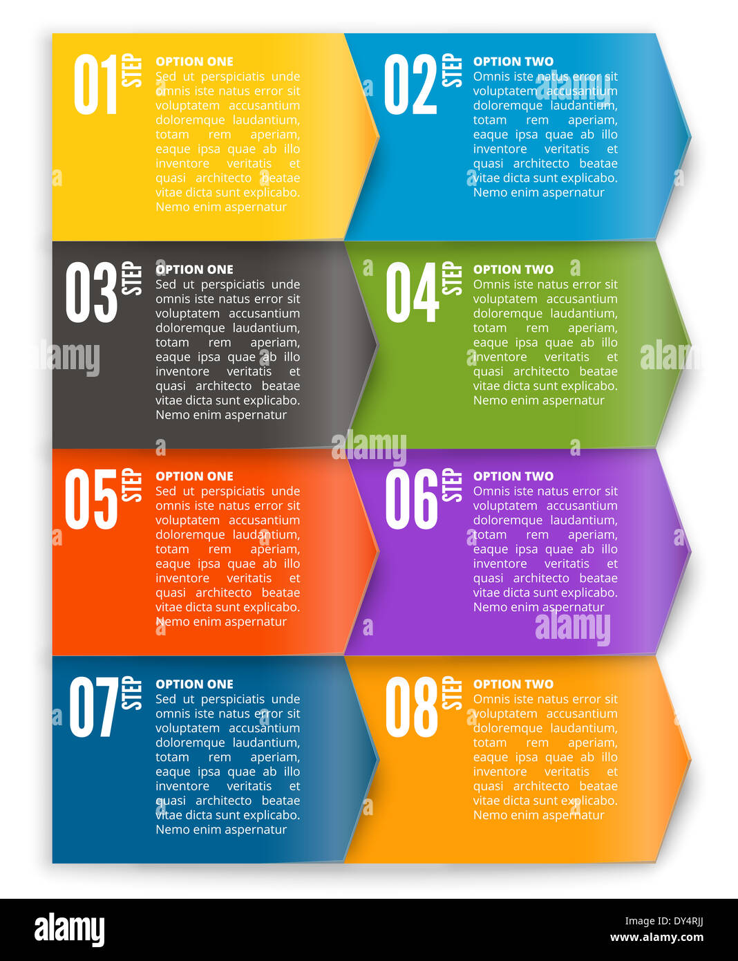 Modern ui infographic Cut Out Stock Images & Pictures - Alamy