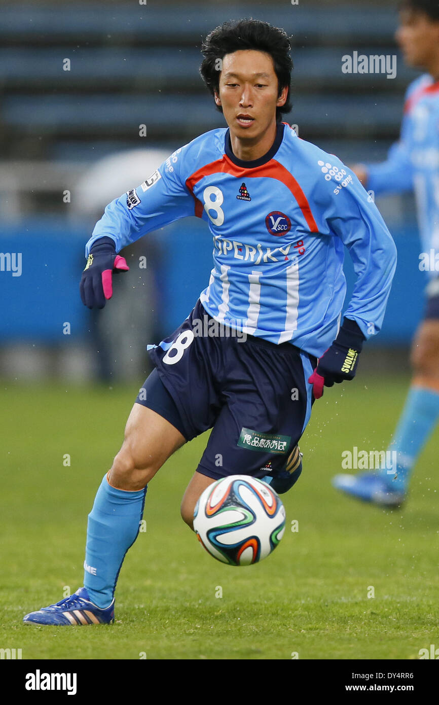 NHK Spring Mitsuzawa Football Stadium, Kanagawa, Japan. 6th Apr, 2014 ...