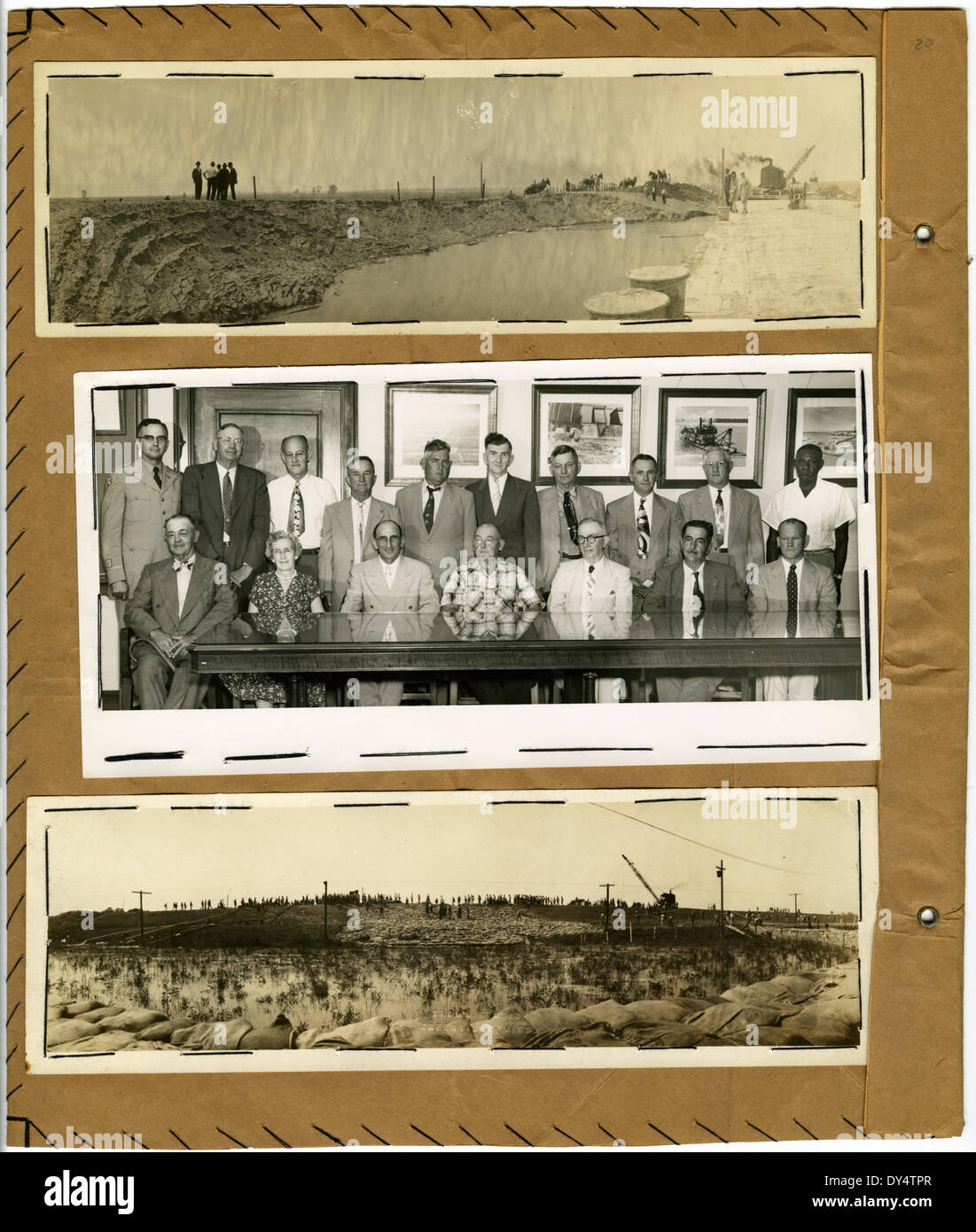 The J.L. Haining photograph album showcases various images, documenting ...