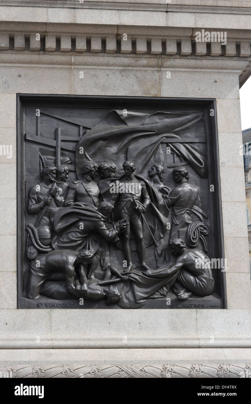 Bas Relief Nelson Column High Resolution Stock Photography and Images ...