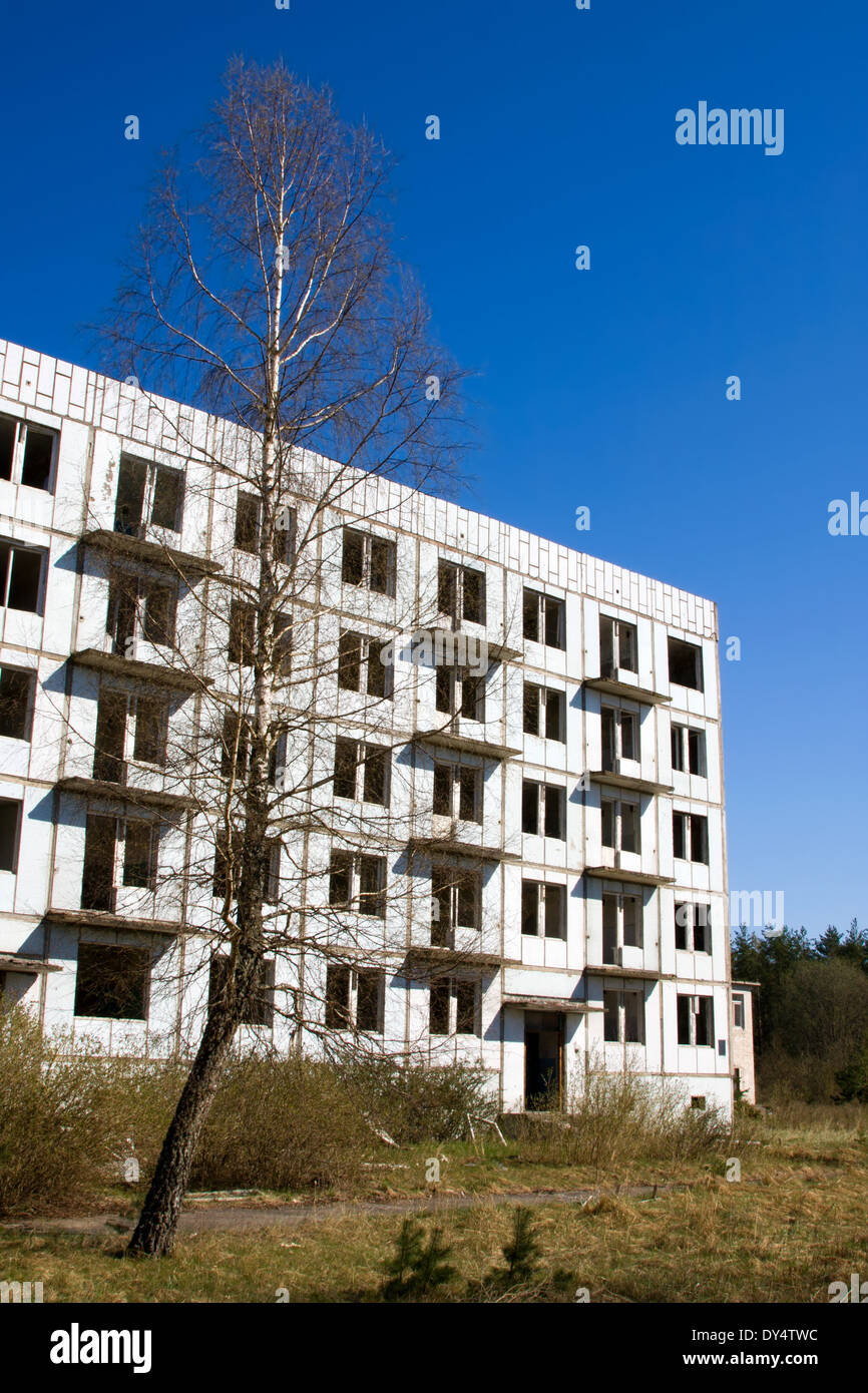 Old Soviet Union military base Stock Photo - Alamy