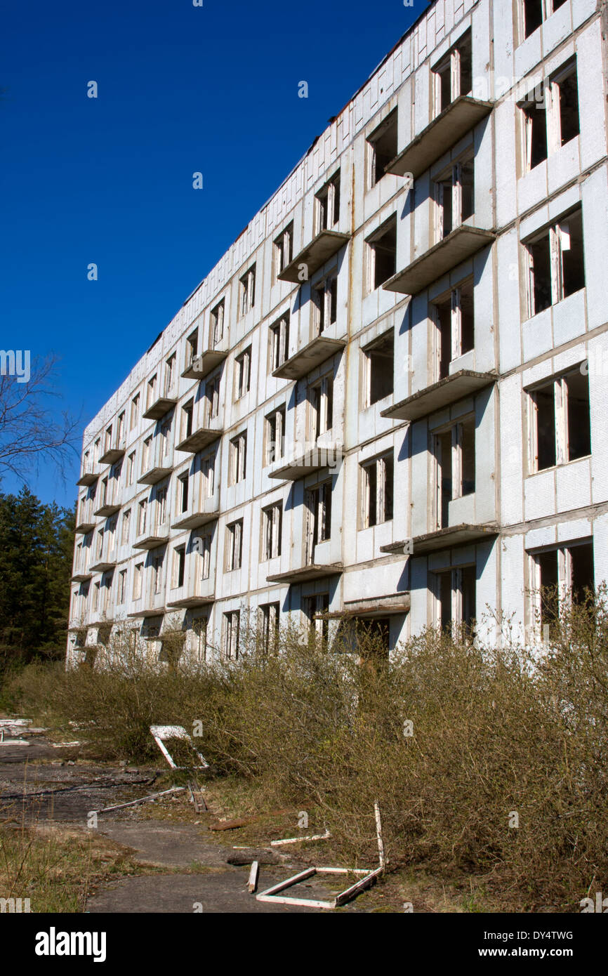 Old Soviet Union military base Stock Photo - Alamy