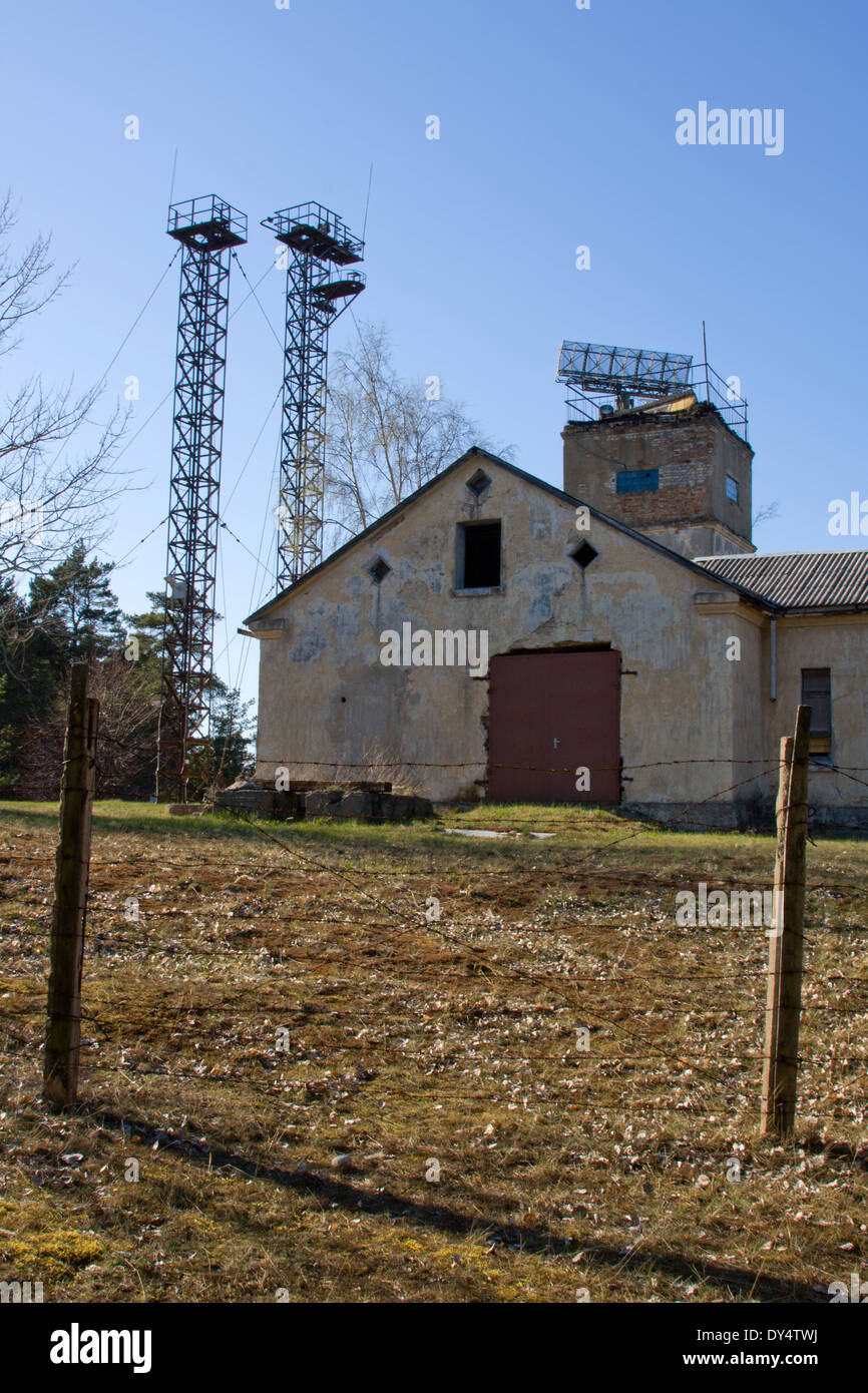 Old Soviet Union military base Stock Photo - Alamy
