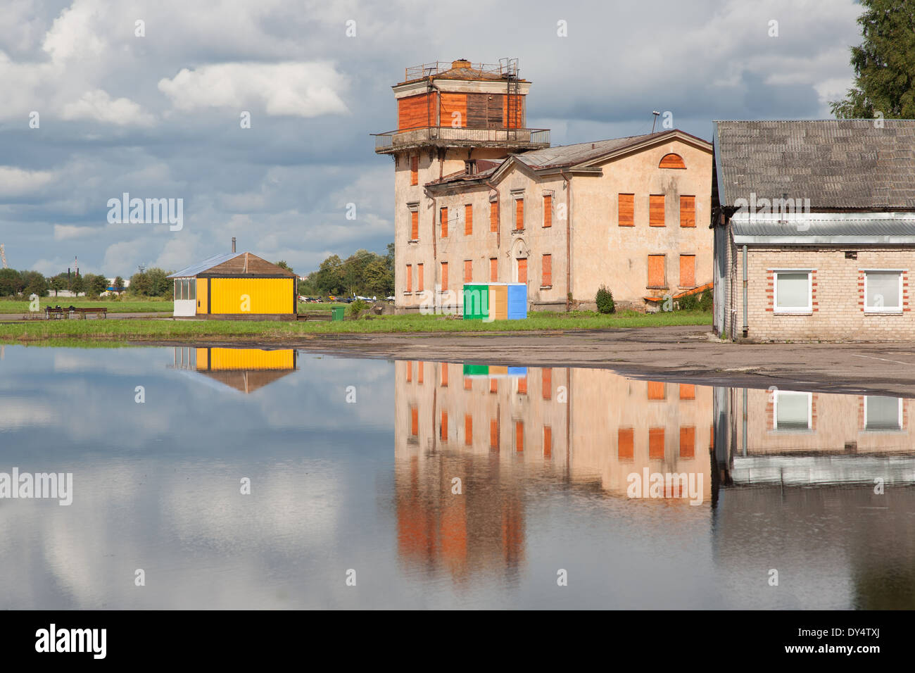 Old Soviet Union military base Stock Photo - Alamy
