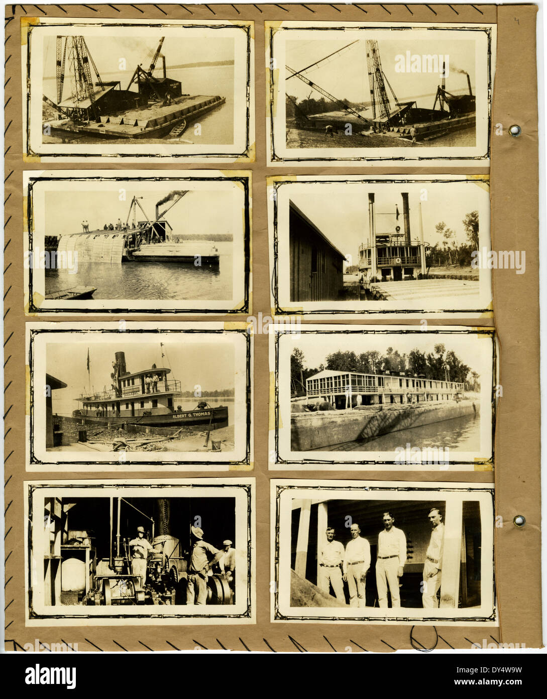 The Haining (J. L.) Photograph Album contains a collection of images ...