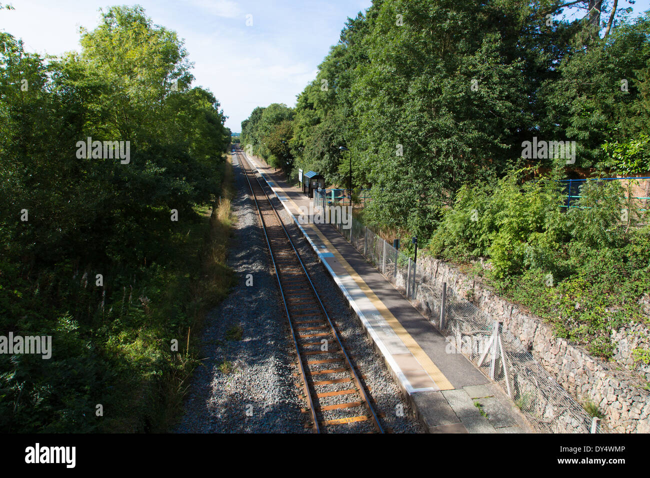 Claverdon railway station Stock Photo - Alamy