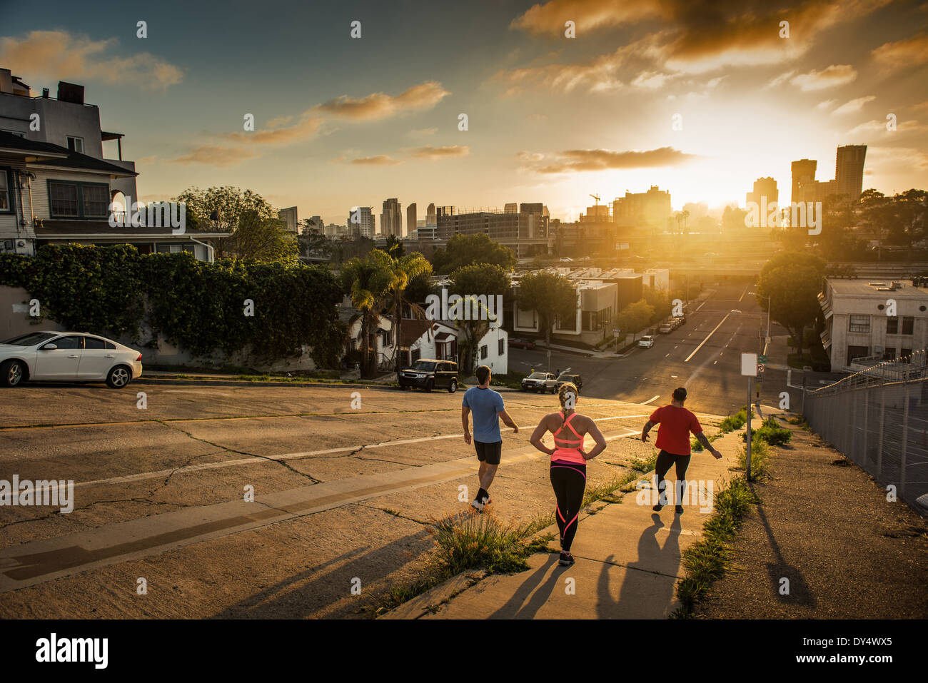 Female Runners City High Resolution Stock Photography and Images - Alamy