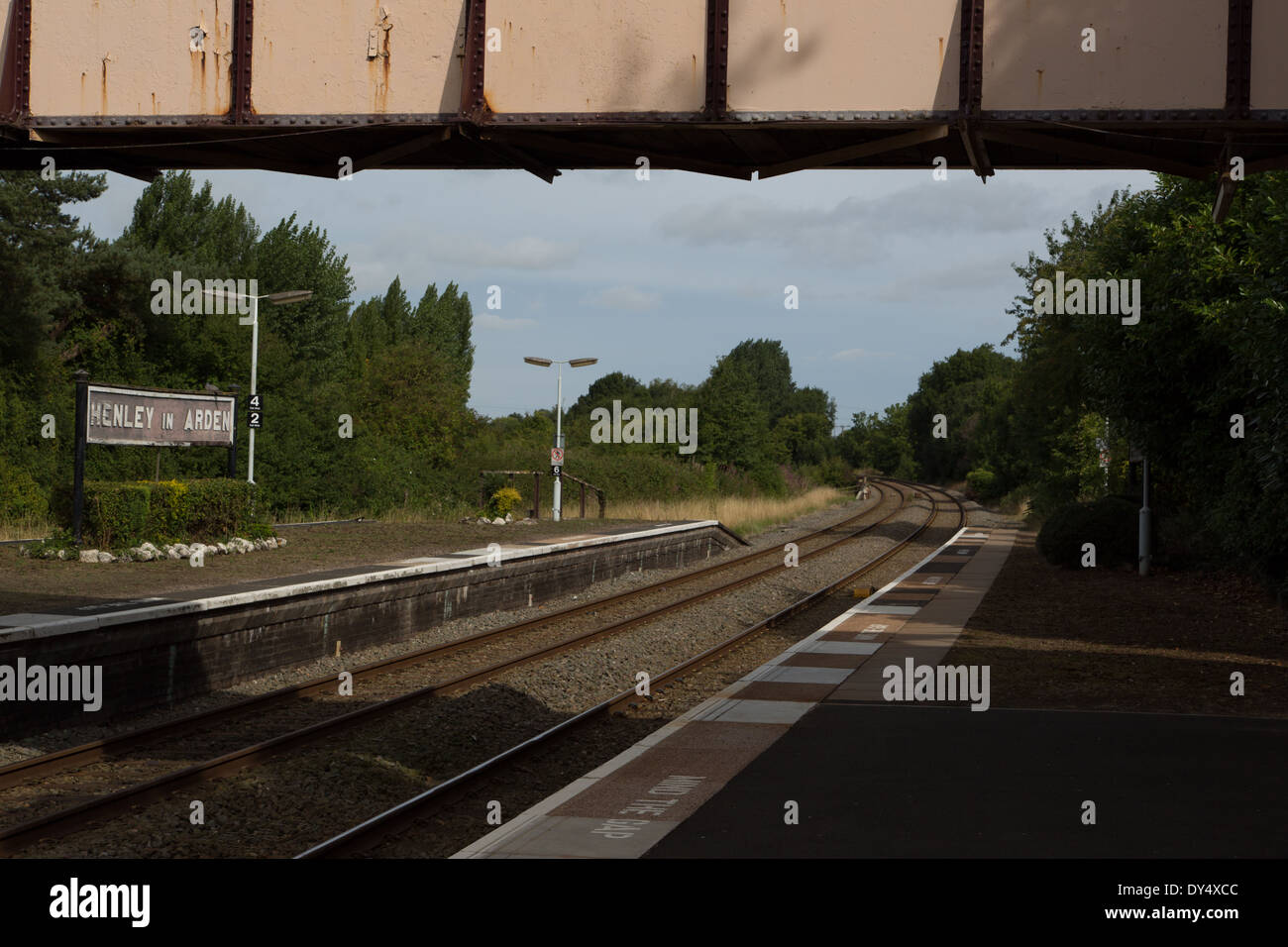 Henley-in-Arden railway station Stock Photo - Alamy