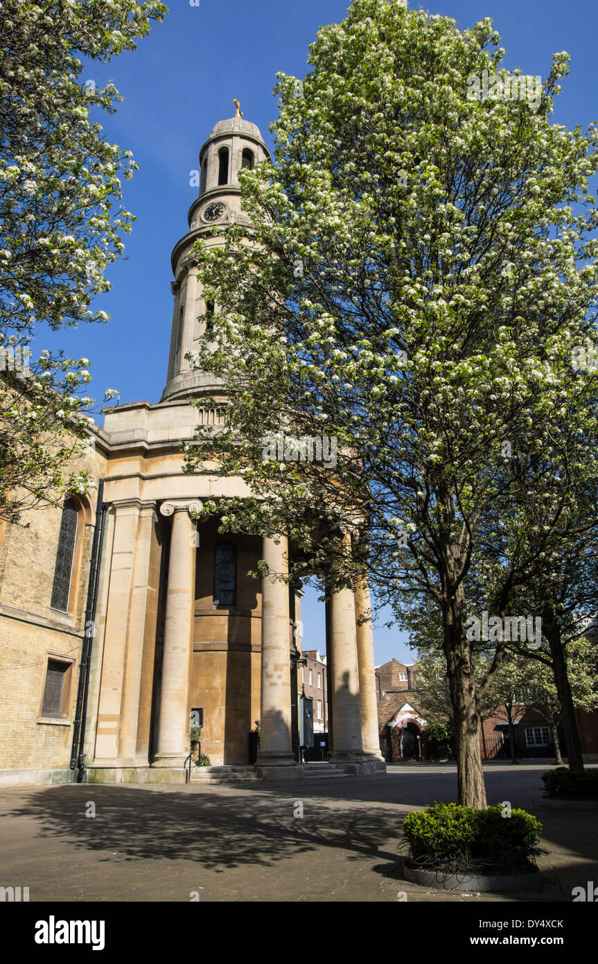 St Mary's Church in London Marylebone England United Kingdom UK Stock ...