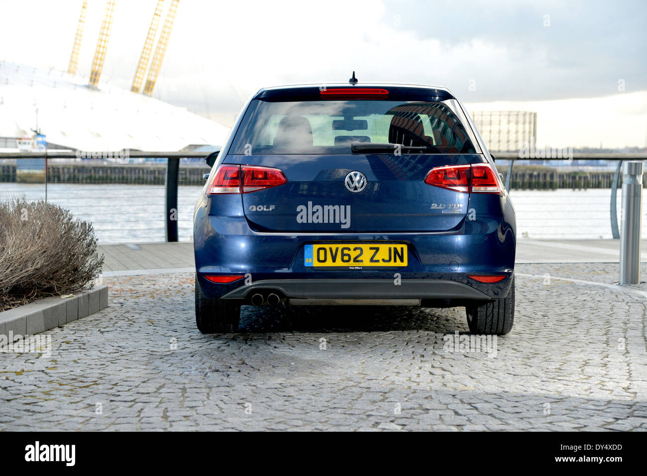 Mk7 VW Golf family car Stock Photo - Alamy