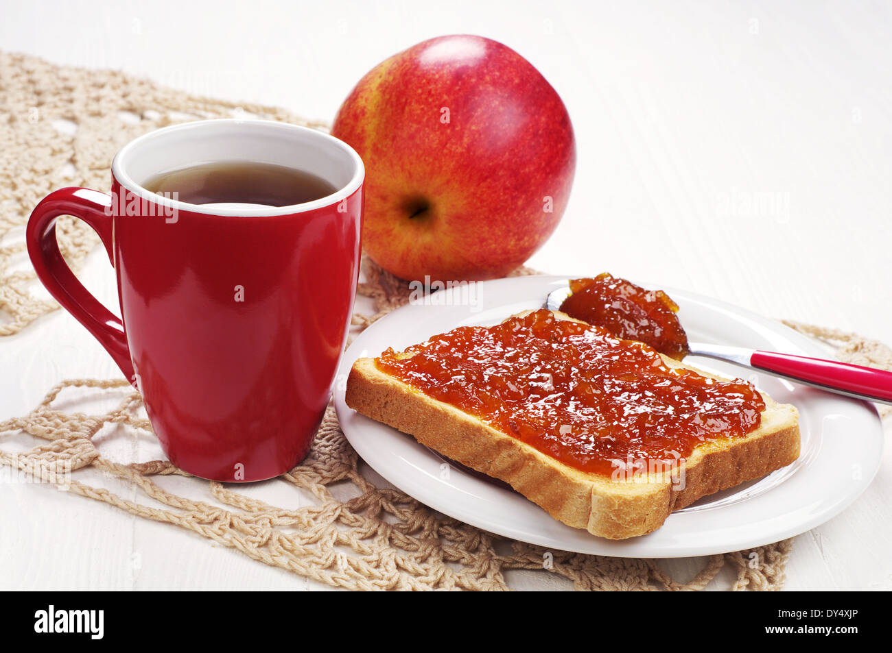 Toast breakfast tea hi-res stock photography and images - Alamy
