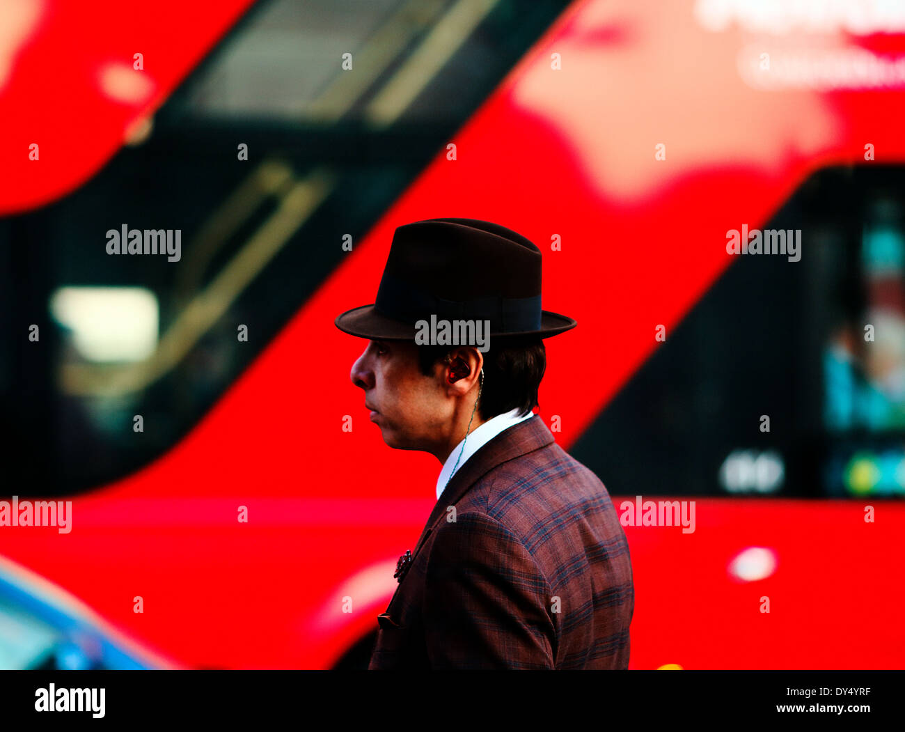 Hat man of london hi-res stock photography and images - Alamy