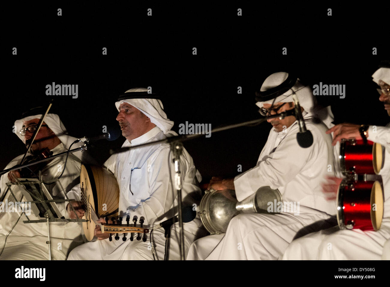 Sakhir, Bahrain. 6th Apr, 2014. Small theater by Mohammed bin faris ...