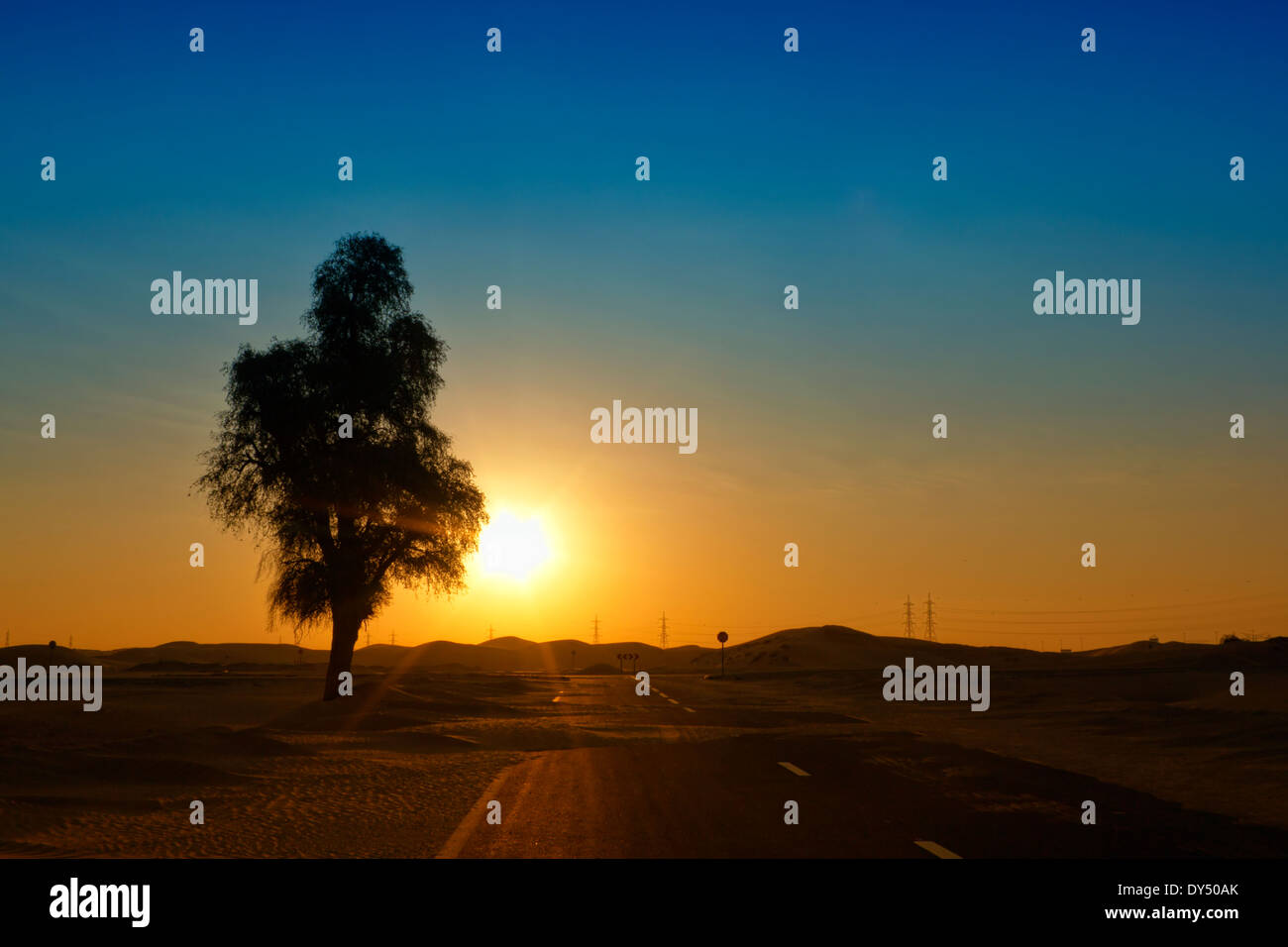 Dubai uae desert hi-res stock photography and images - Alamy