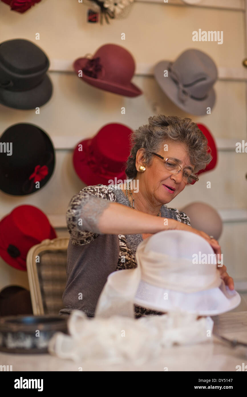 Milliner shop hi-res stock photography and images - Alamy