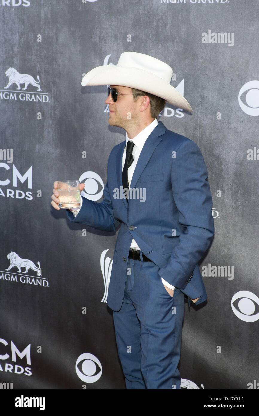 Las Vegas, NV, USA. 6th Apr, 2014. Justin Moore at arrivals for 49th ...