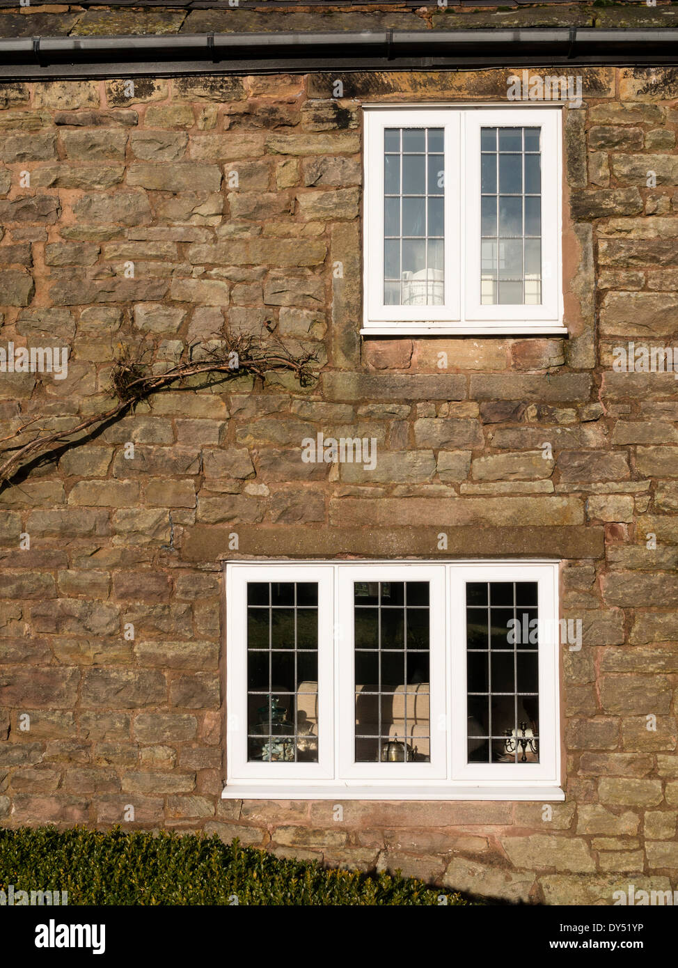 english house windows Stock Photo - Alamy