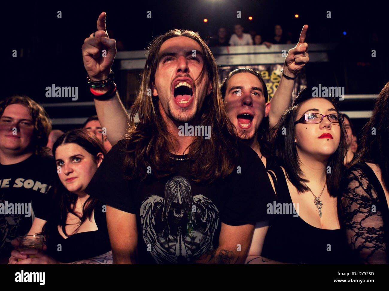 The wrestling crowd hi-res stock photography and images - Alamy