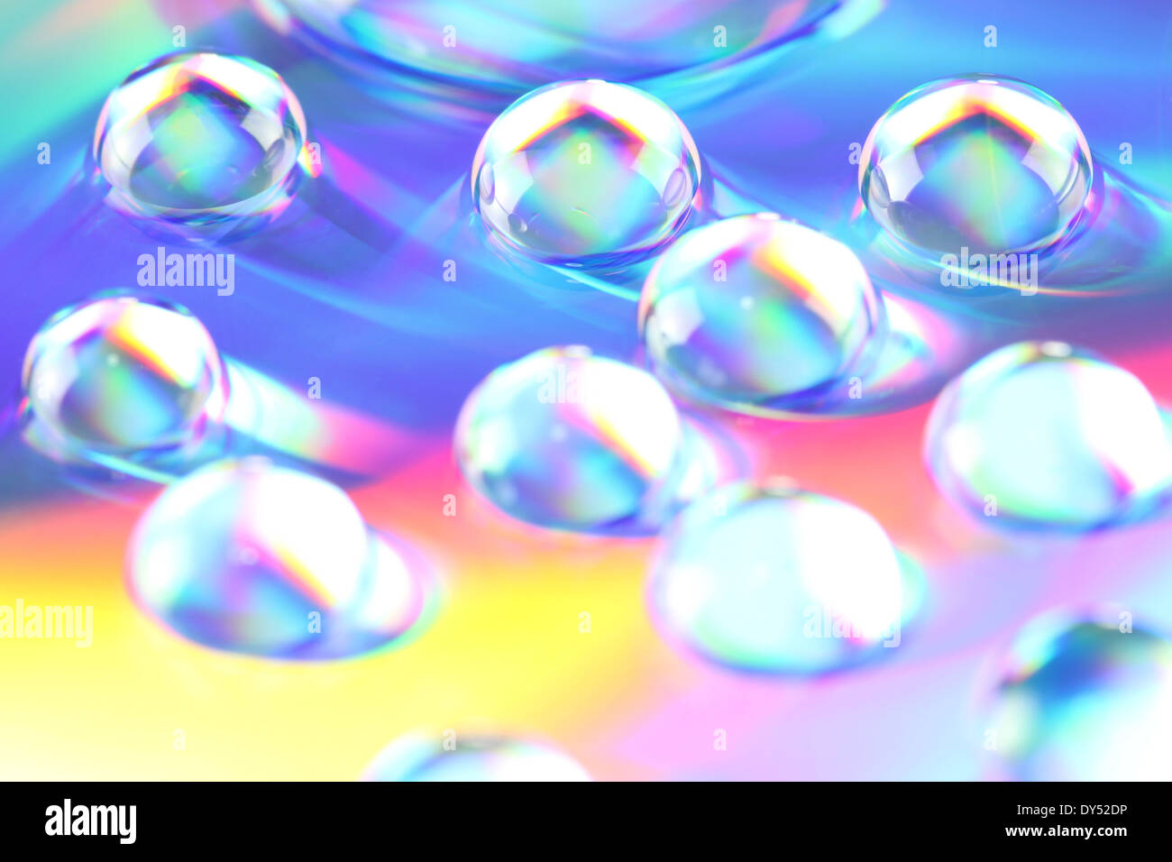 Rainbow drops hi-res stock photography and images - Alamy