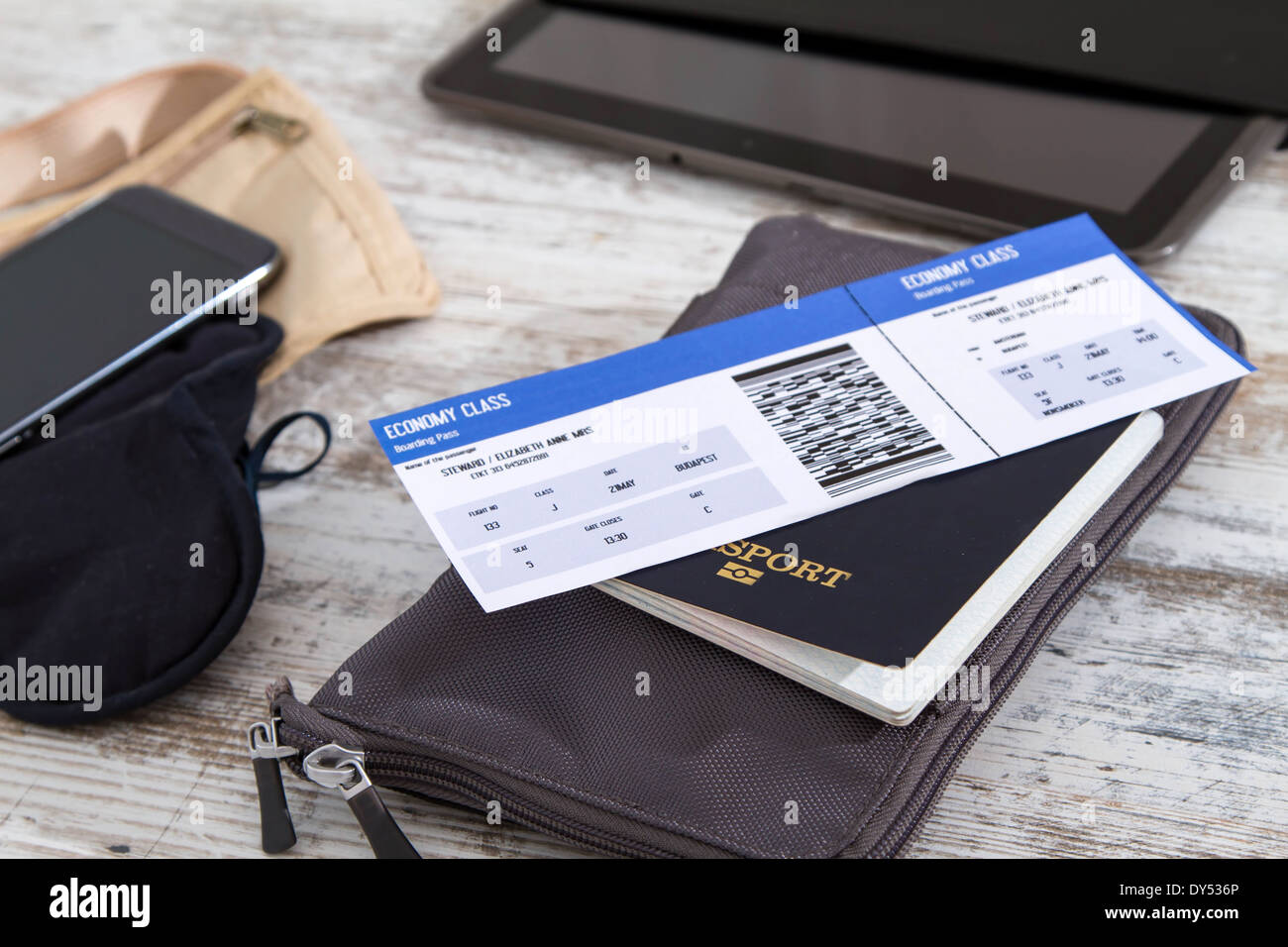Airline ticket hi-res stock photography and images - Alamy