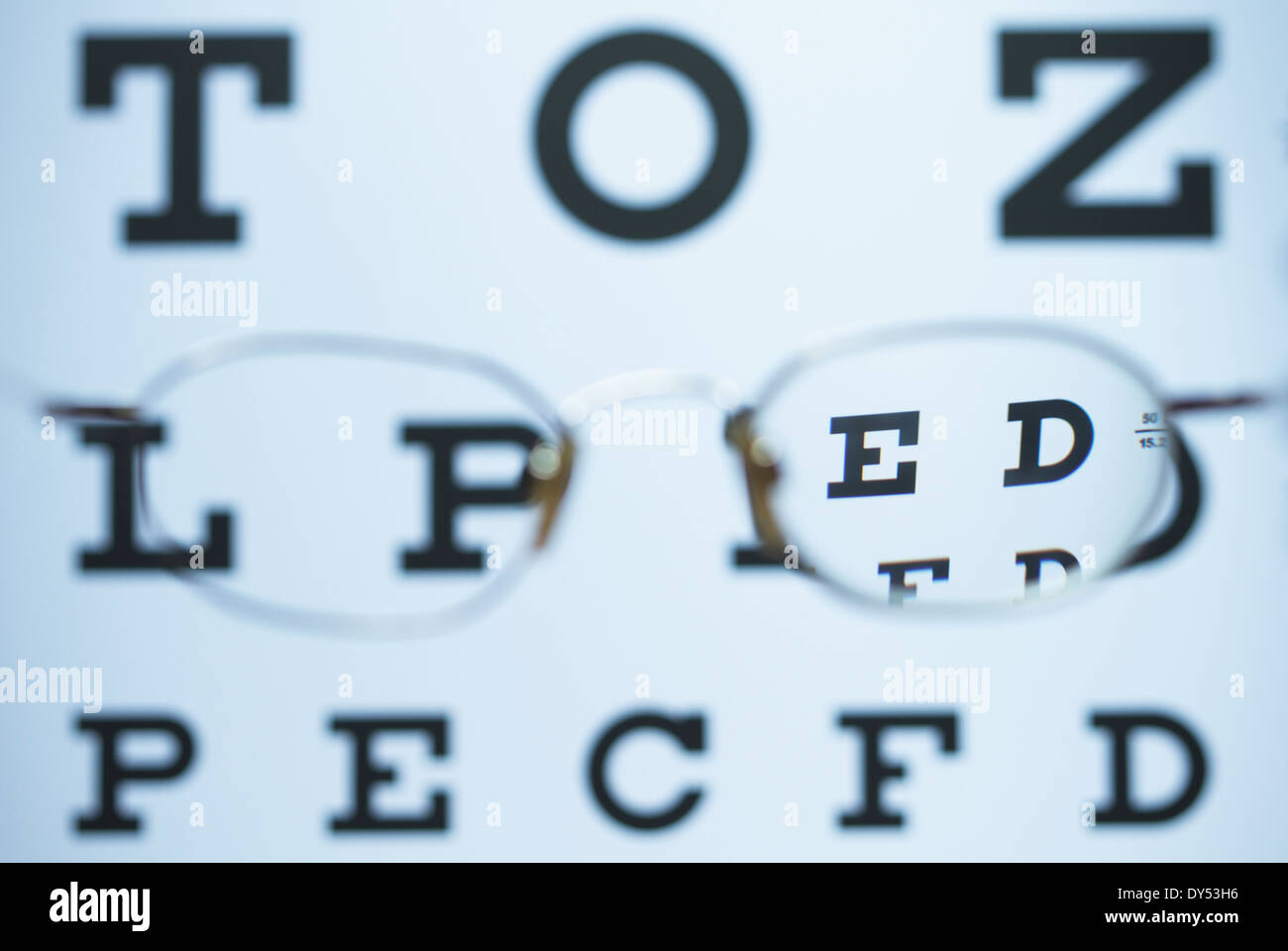 Snellen chart hi-res stock photography and images - Alamy