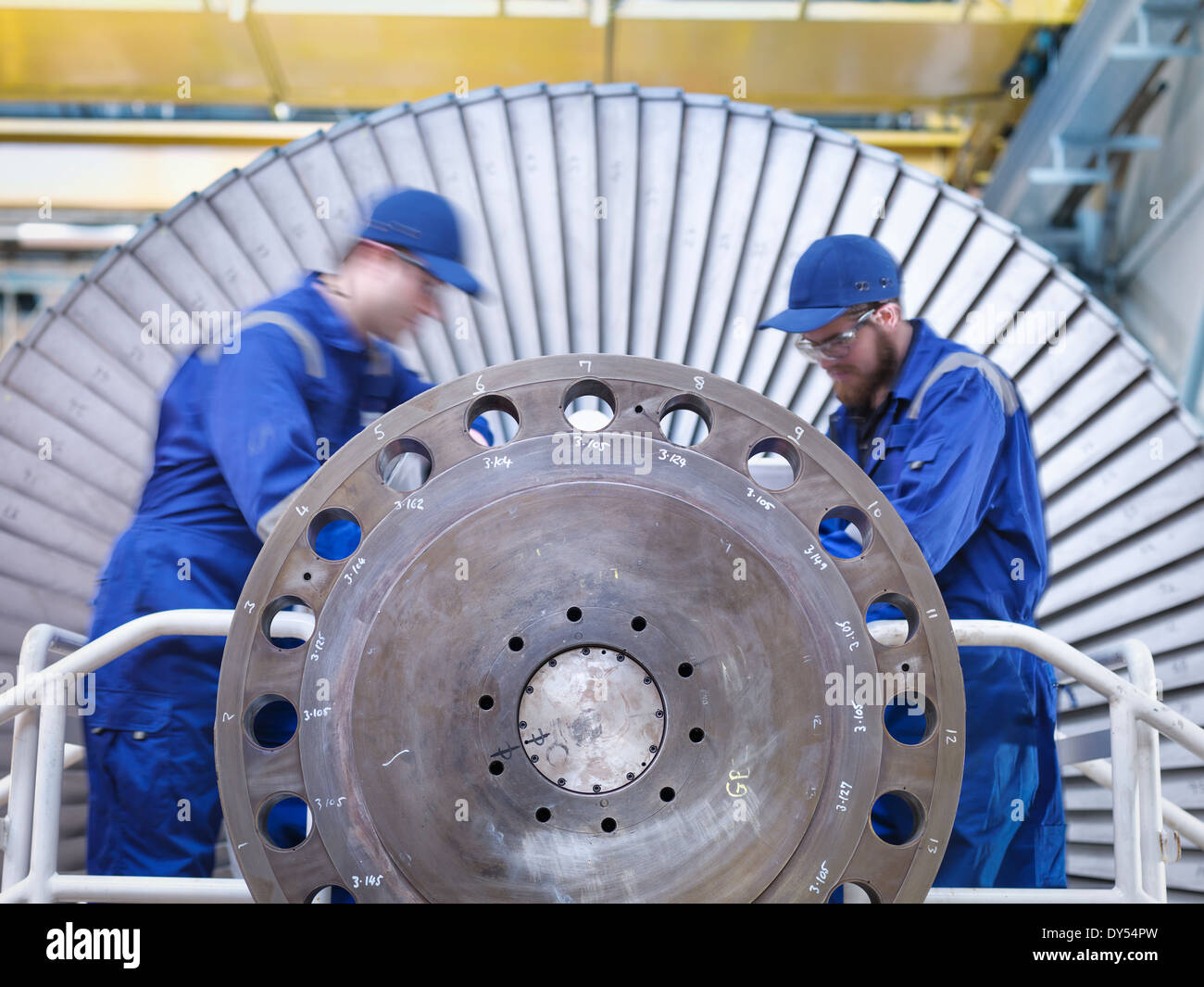 Steam turbine rotor hi-res stock photography and images - Alamy