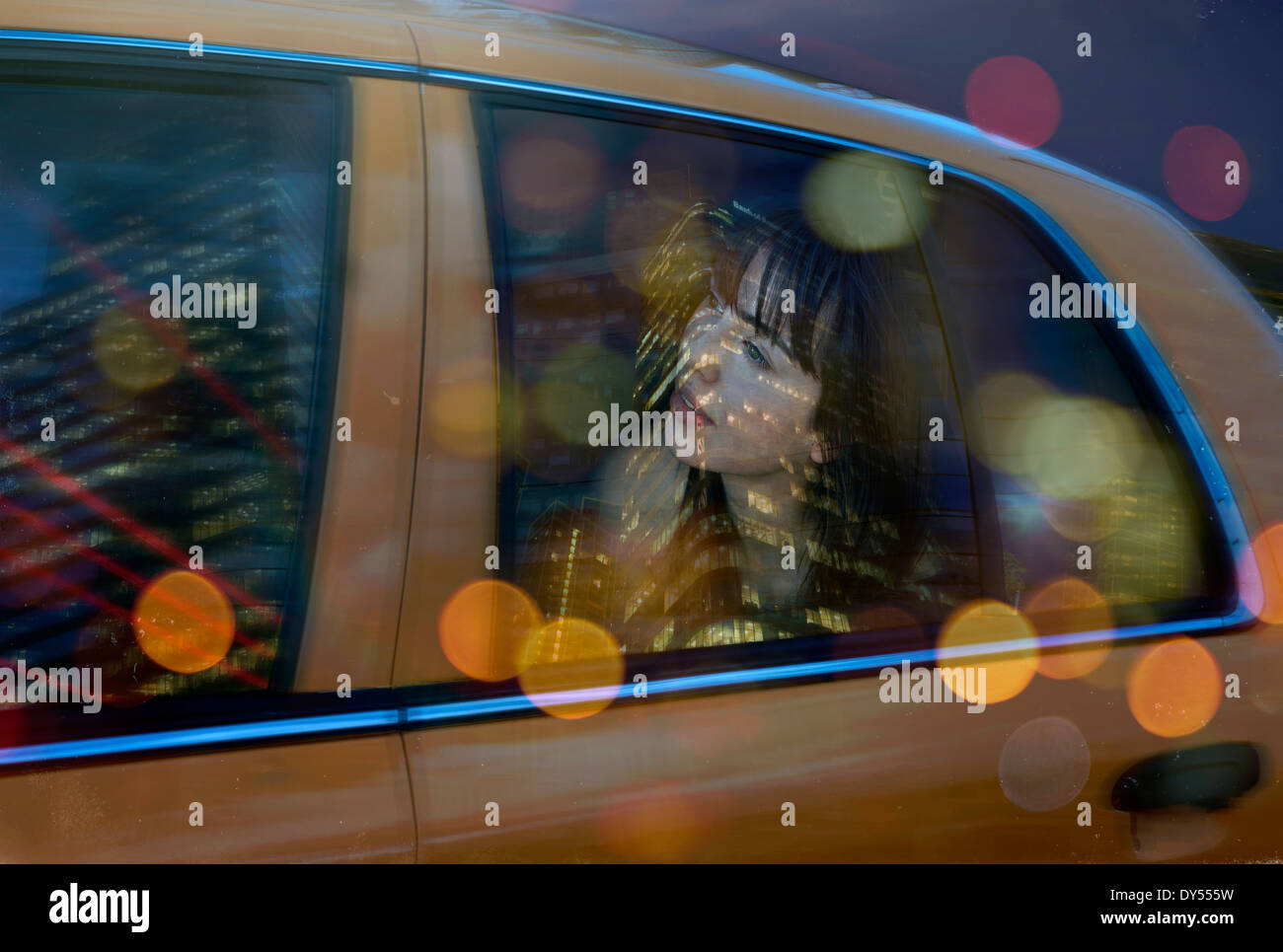 Back of taxi hi-res stock photography and images - Alamy