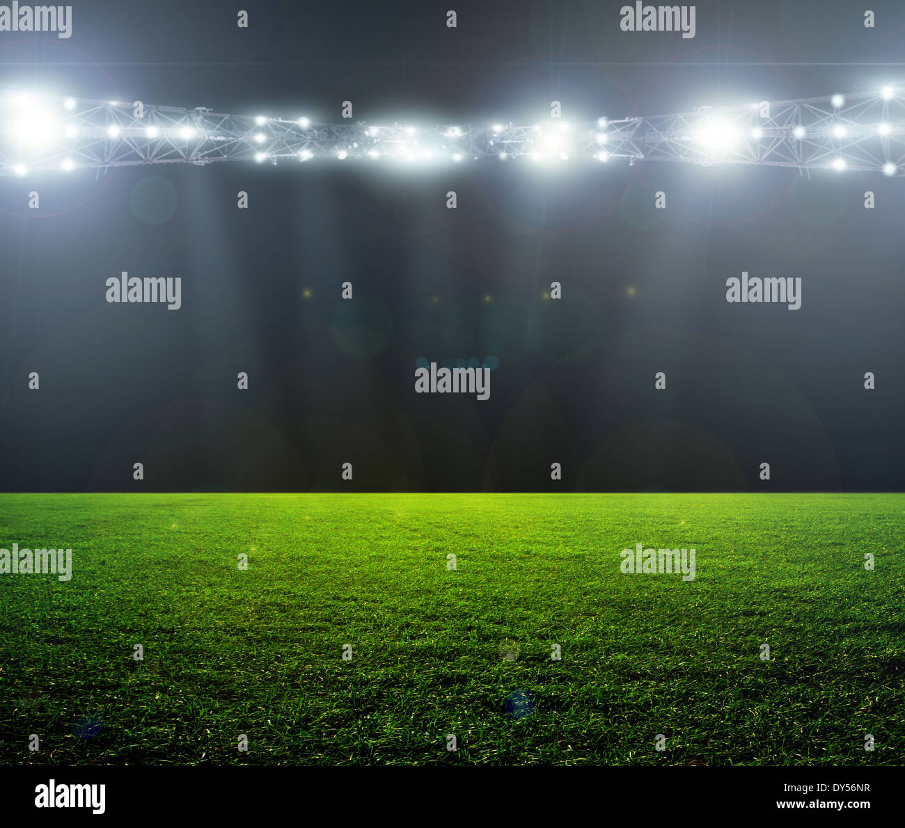 Stadium arena soccer field defocused hi-res stock photography and ...