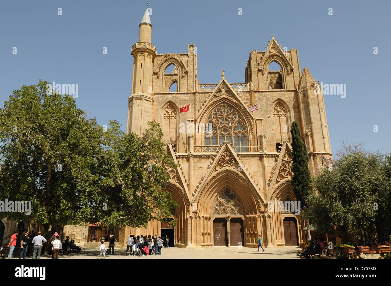 Lala Mustafa Pasa Mosque formerly St Nicholas Cathedral Famagusta North ...