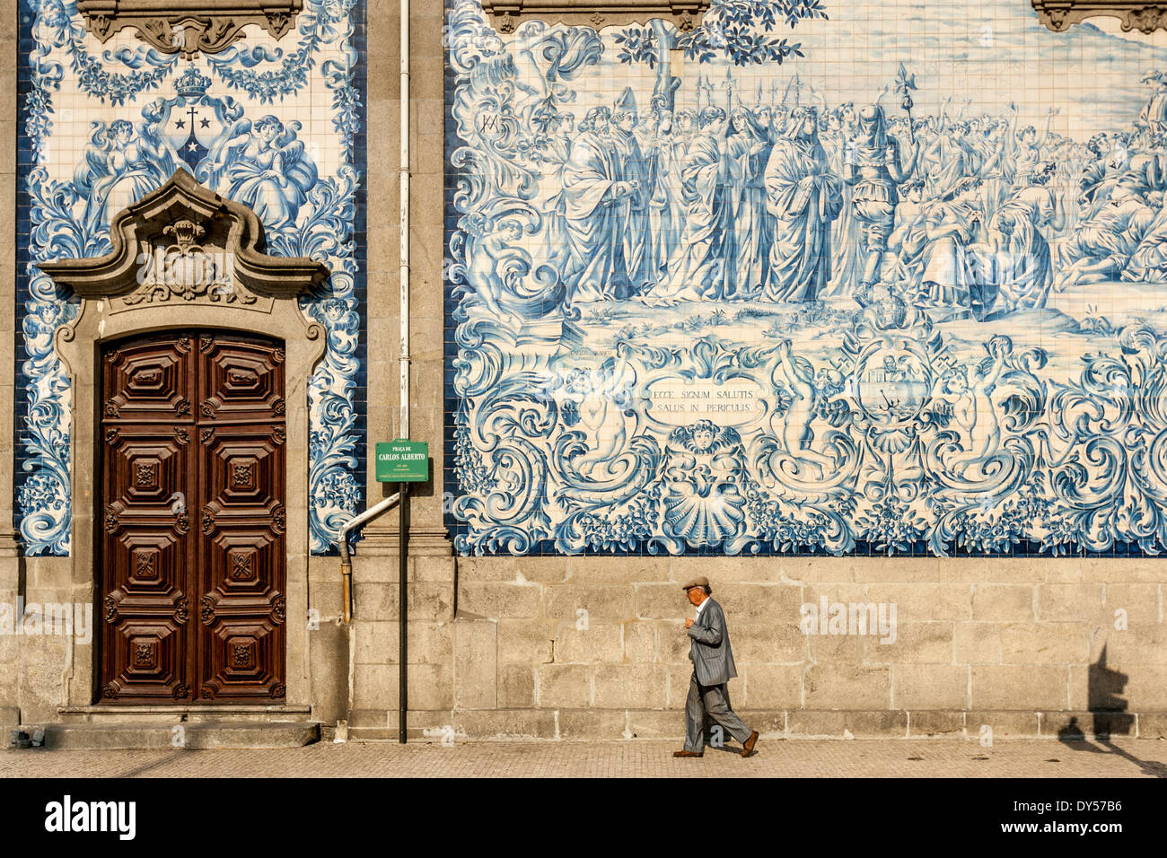 Tiled Building, Porto, Portugal Stock Photo - Alamy