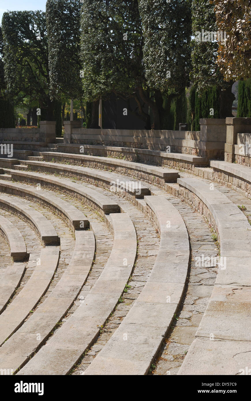 Greek theatre seating hi-res stock photography and images - Alamy
