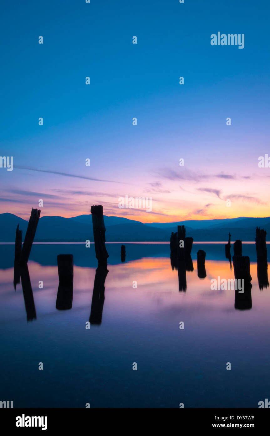 Old dock posts High Resolution Stock Photography and Images - Alamy