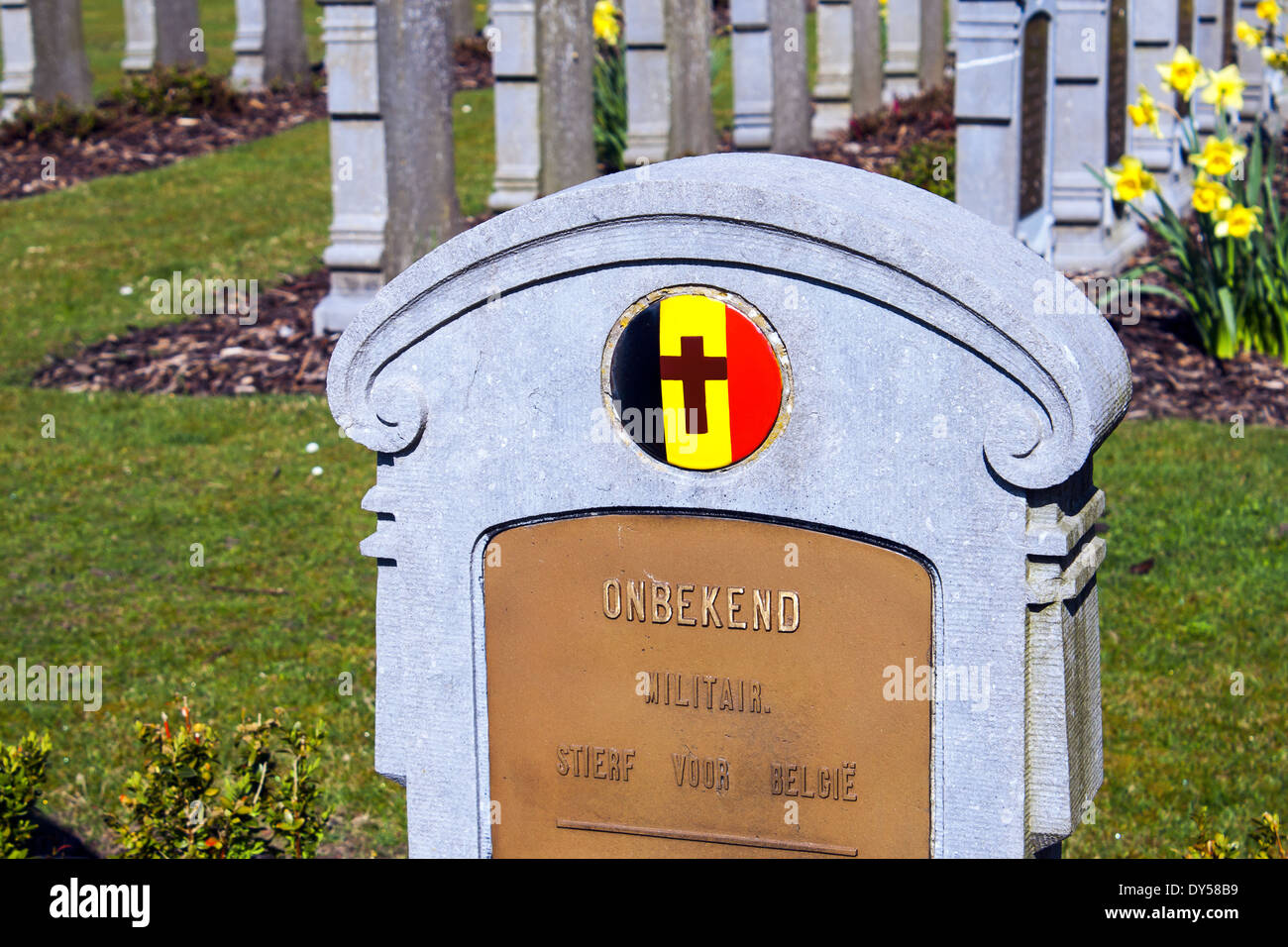 Headstone unknown world war hi-res stock photography and images - Alamy