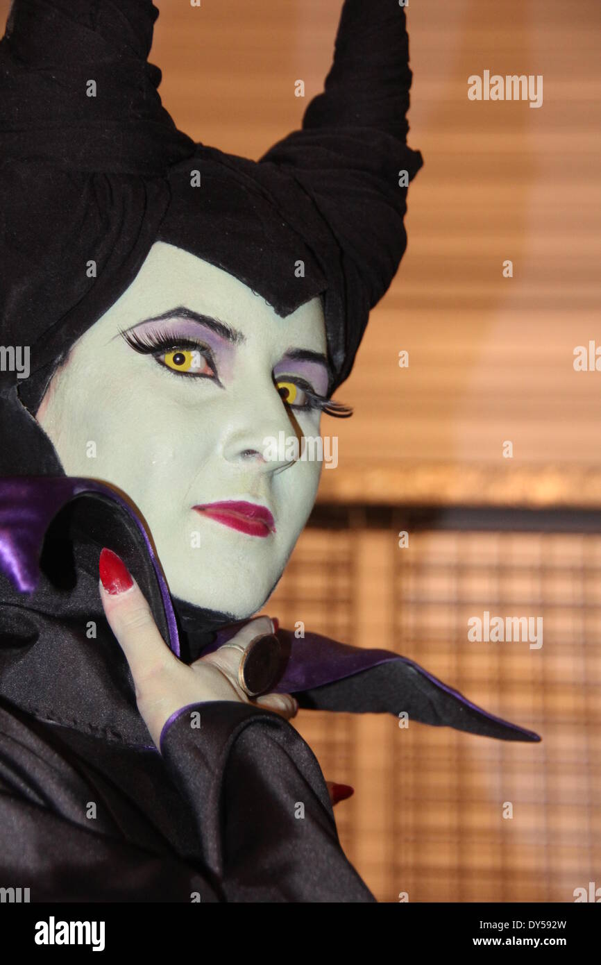 Rome, Italy. 6th April 2014. People dressed as Cosplay characters at ...