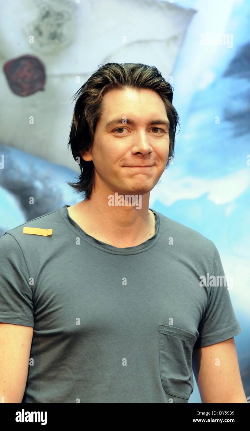 Cologne, Germany. 04th Apr, 2014. The British actor James Phelps, who ...