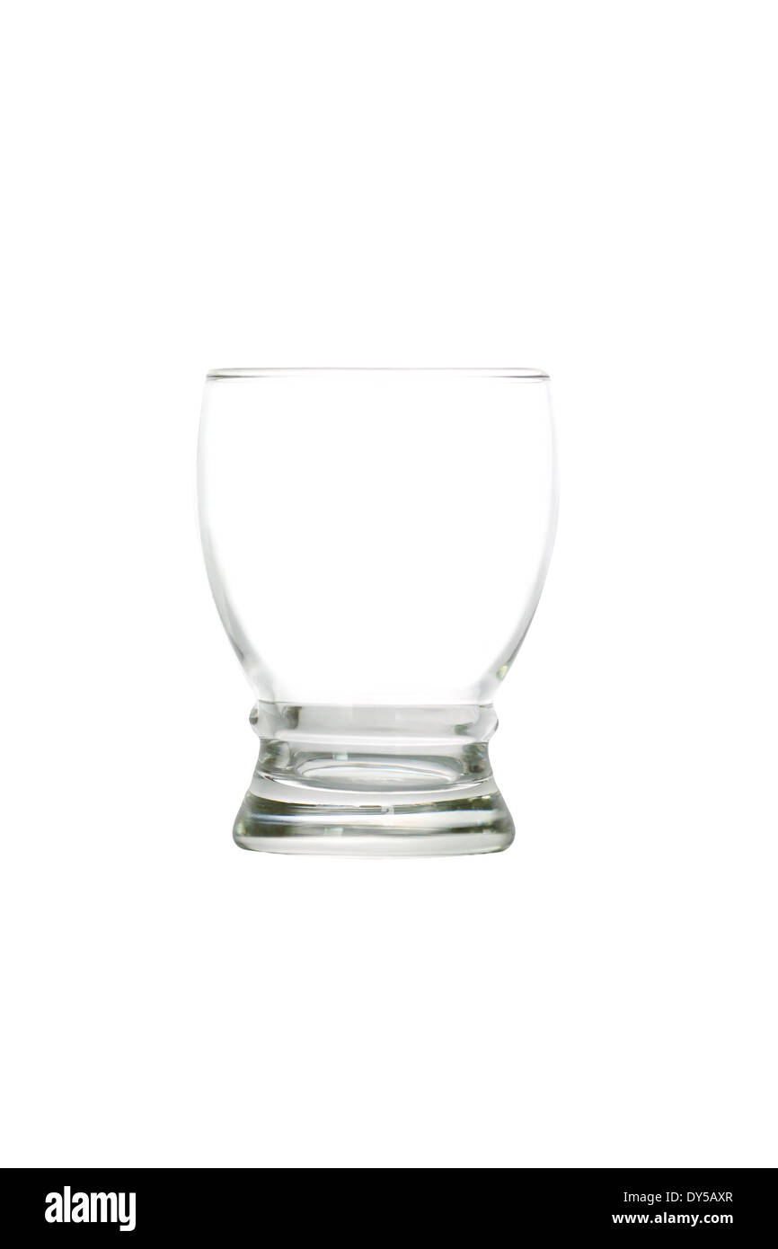 glass of isolated on white background Stock Photo - Alamy