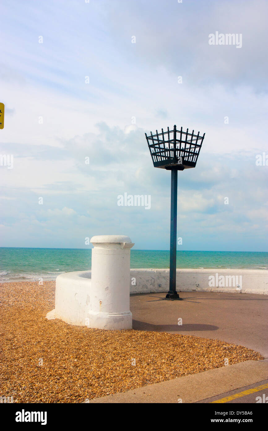 traditional warning system of a torch or fire Stock Photo - Alamy